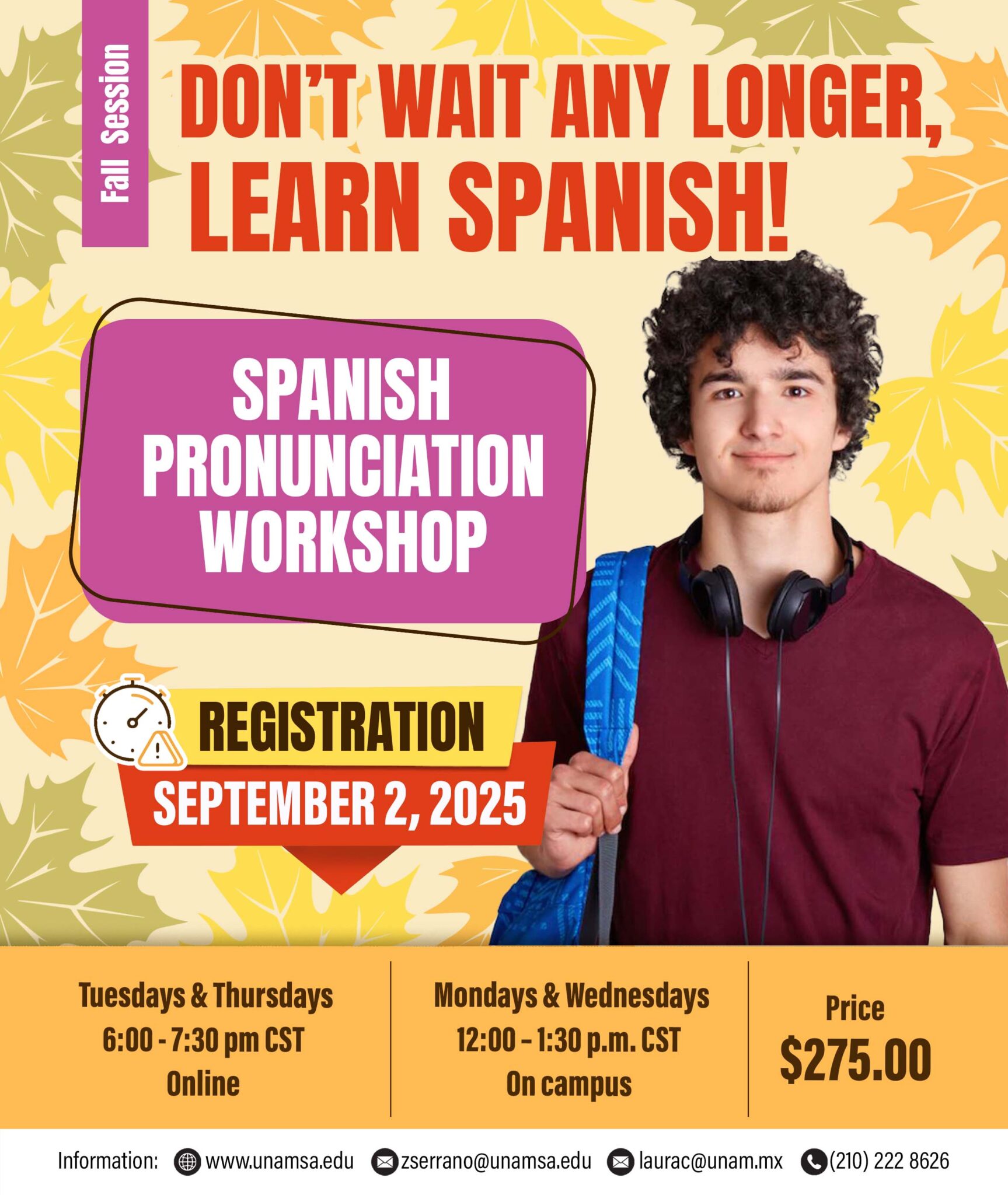 Home - UNAM San Antonio Texas