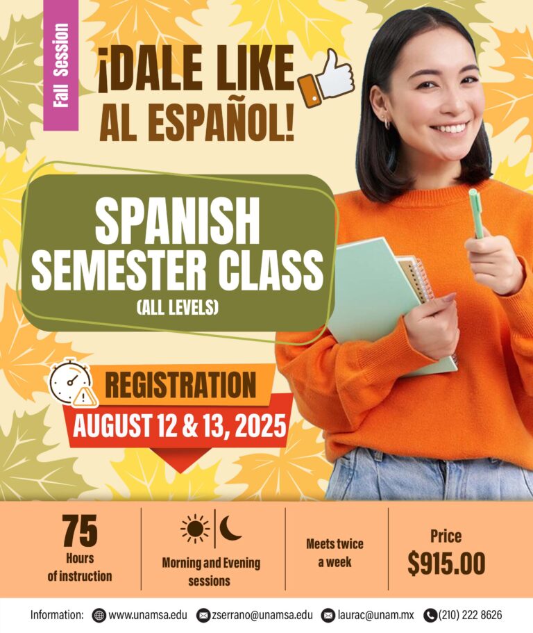 Home - UNAM San Antonio Texas